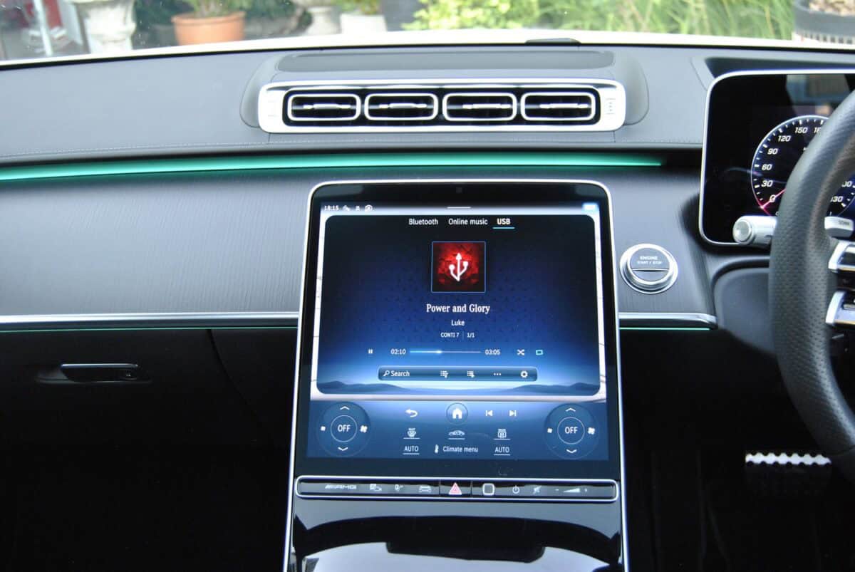 Learjet for the road Mercedes-AMG S63 shocks-up a luxury storm