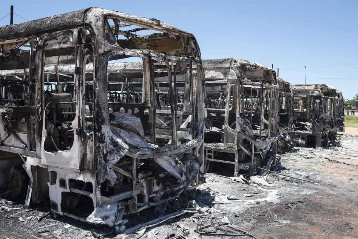 Police arrest two more for torching Putco buses in Mpumalanga