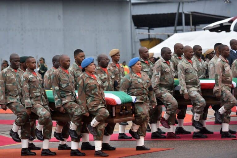 SANDF soldier warns against withdrawal of troops from DRC at funeral
