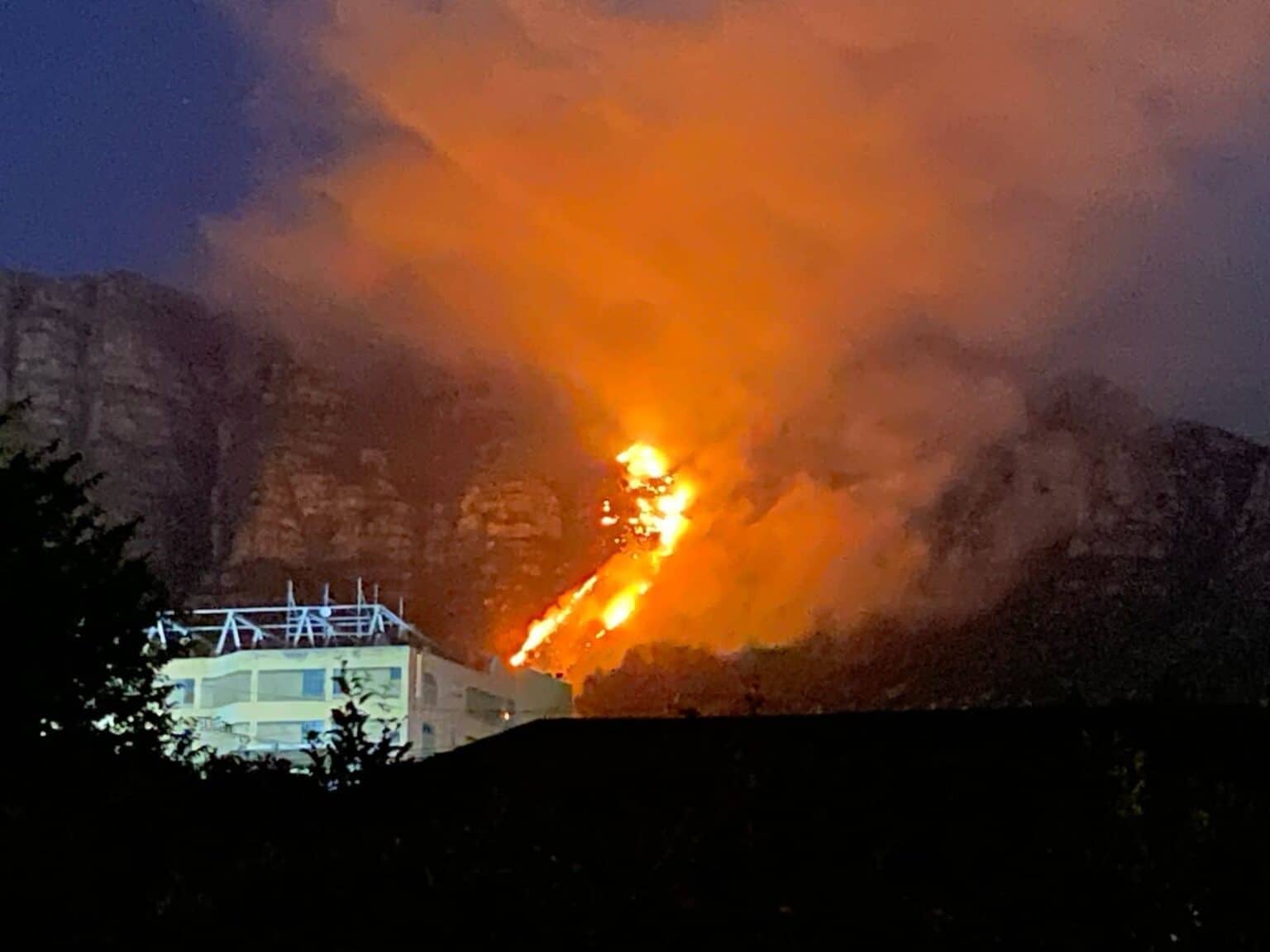 Table Mountain Fire Update: Current Status and Safety | The Citizen