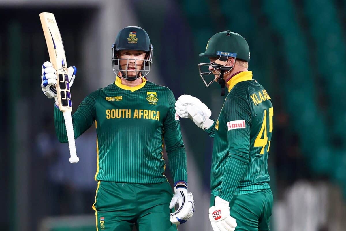 Proteas reach Champions Trophy semifinals with crushing victory over ...