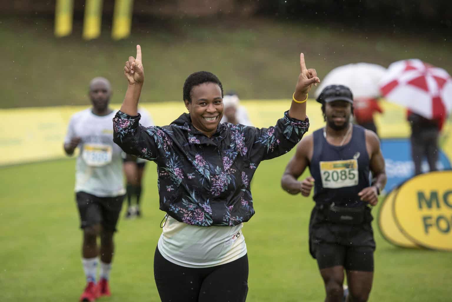 PICTURES: Runners brave Joburg rain to run for gender equality | The ...