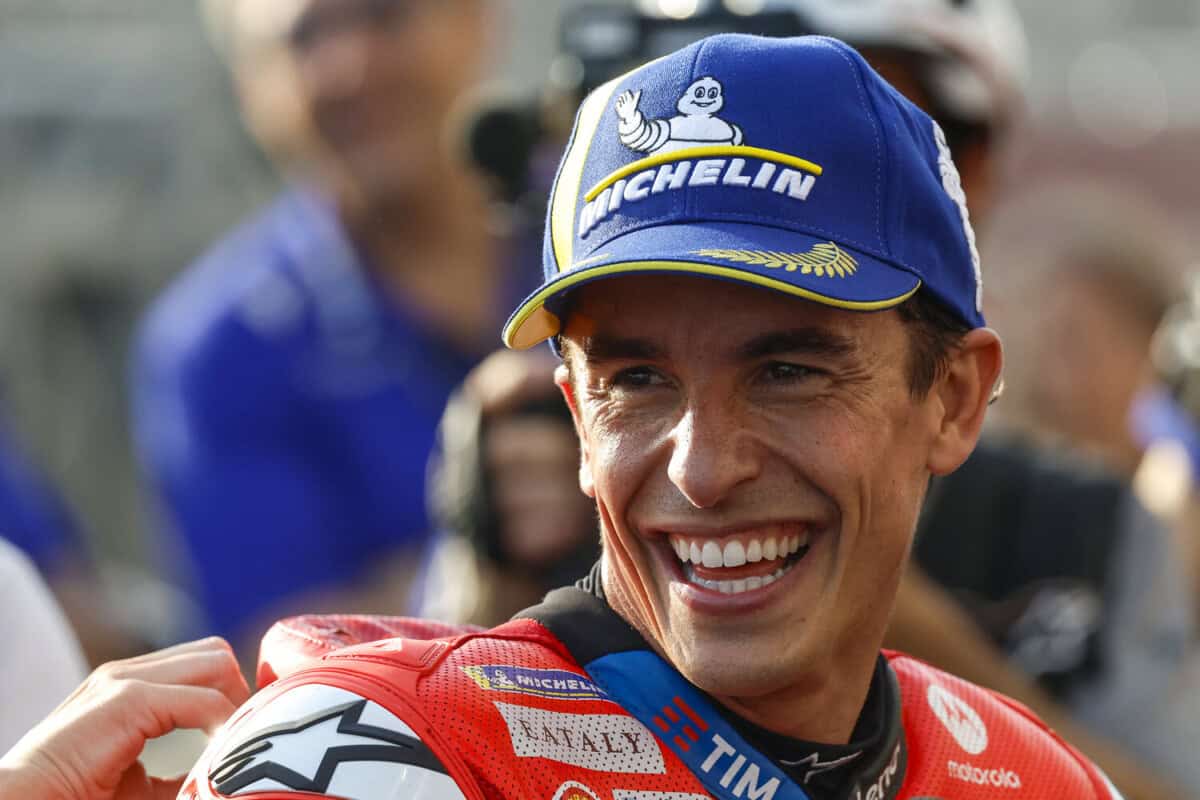 Marc Marquez grabs pole as Bagnaia crashes in Qatar qualifying | The ...