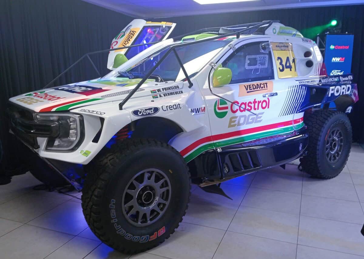 Wraps come off Ford's 2025 Rally Raid Series challenger