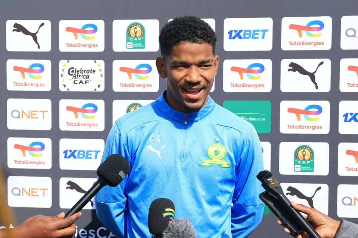 Sundowns' Adams expects a defensive Ahly in first leg