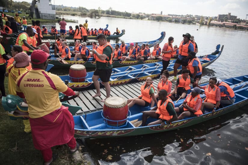 PICTURES: Dragon boat racing excitement at Florida Lake | The Citizen