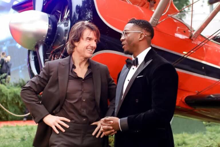 Lawrence Maleka rubs shoulders with Tom Cruise and Avneet Kaur