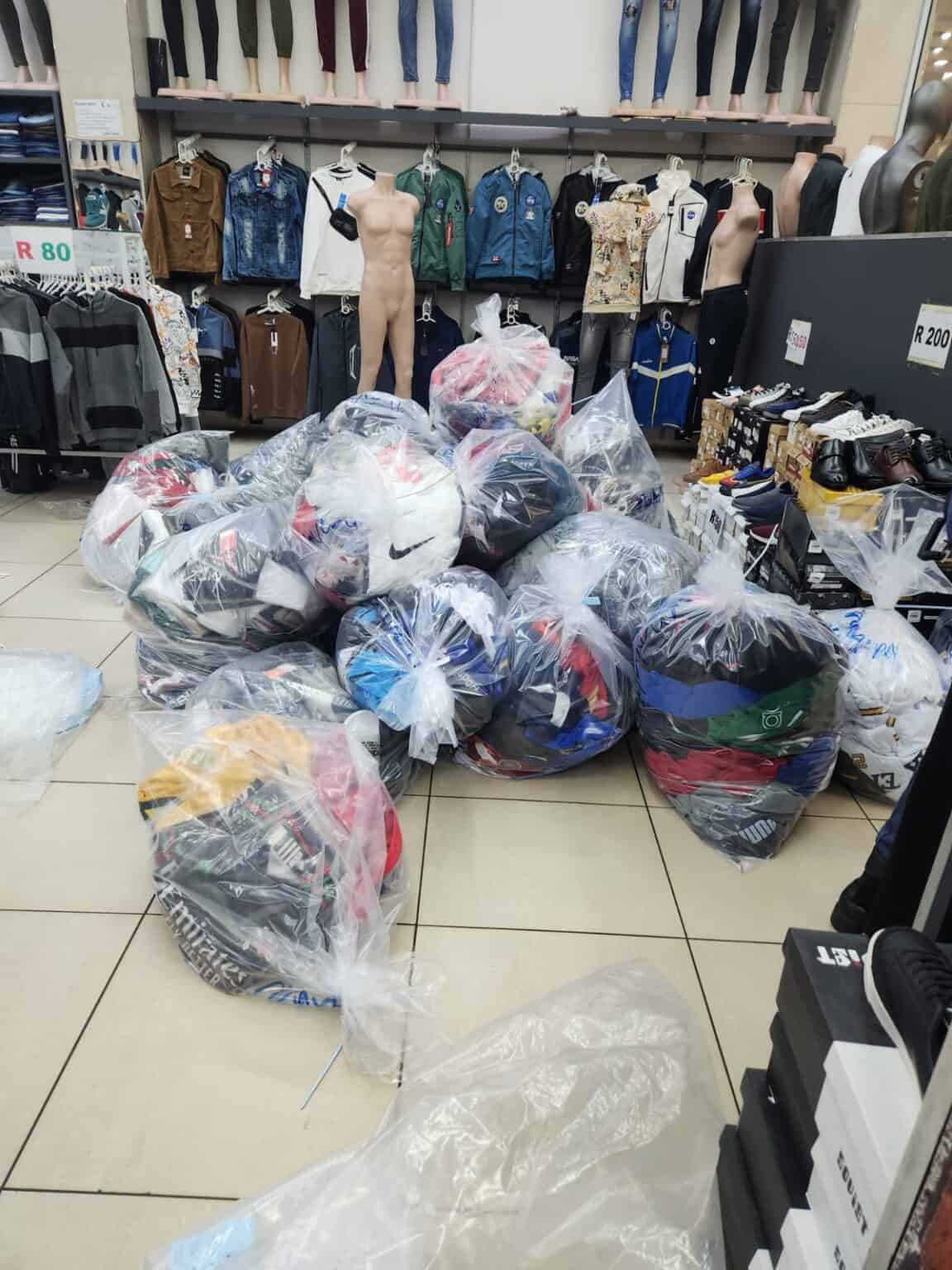 Police seize counterfeit goods worth nearly R2 million in Lenasia