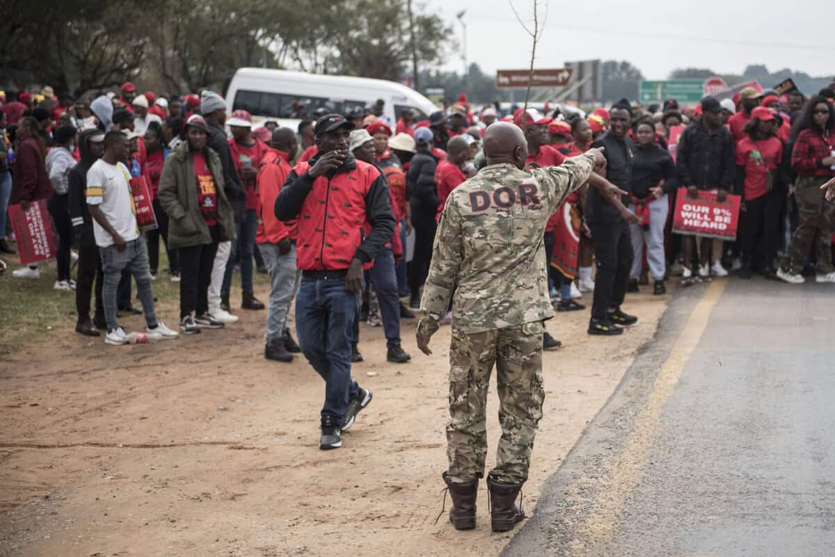 PICTURES: EFF march to Kleinfontein | The Citizen