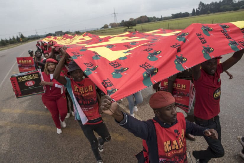 PICTURES: EFF march to Kleinfontein | The Citizen