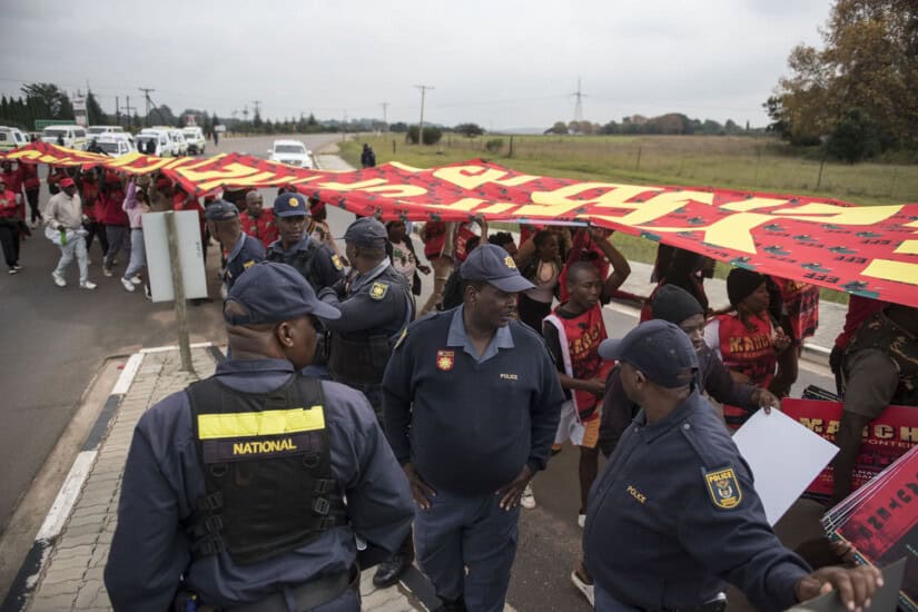 PICTURES: EFF march to Kleinfontein | The Citizen
