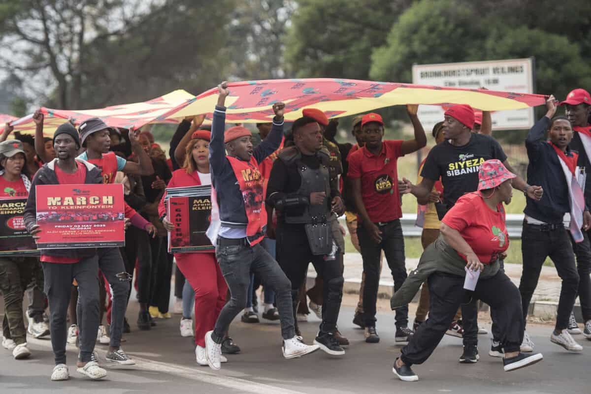 PICTURES: EFF march to Kleinfontein | The Citizen