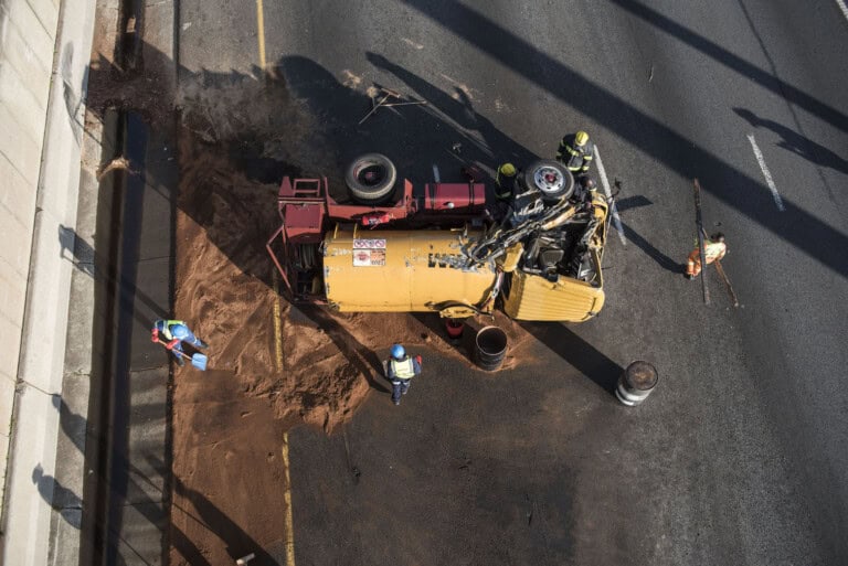 VIDEO & PICTURES: Tanker crash on N1 South causes major traffic delays ...