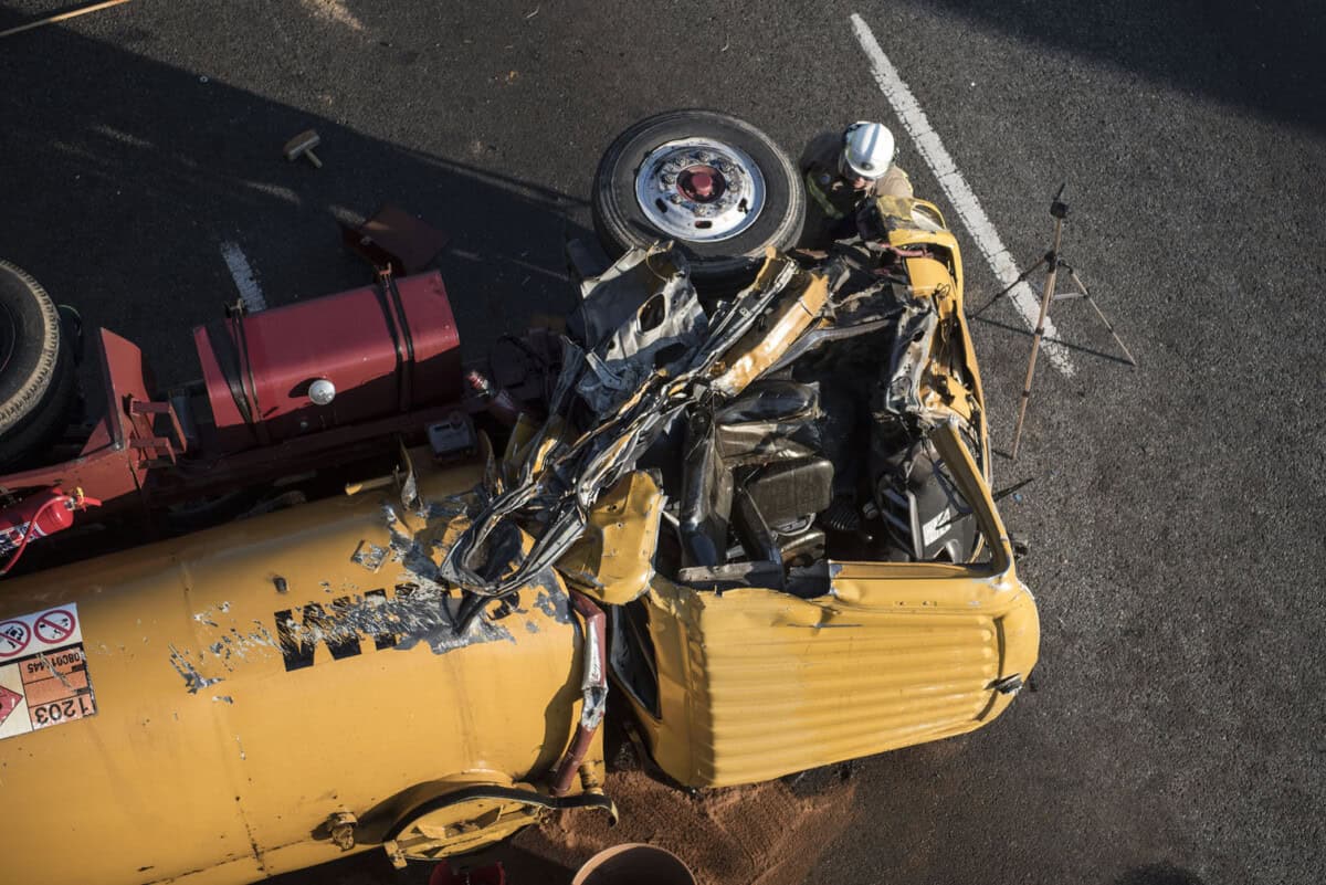 VIDEO & PICTURES: Tanker crash on N1 South causes major traffic delays ...