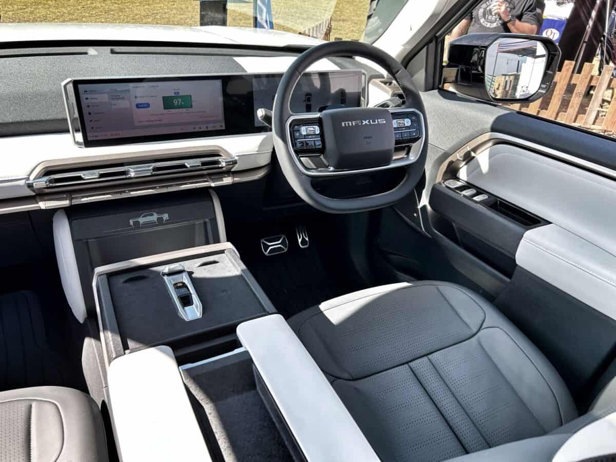 Maxus eTerron 9 electric bakkie makes surprise Nampo showing | The Citizen