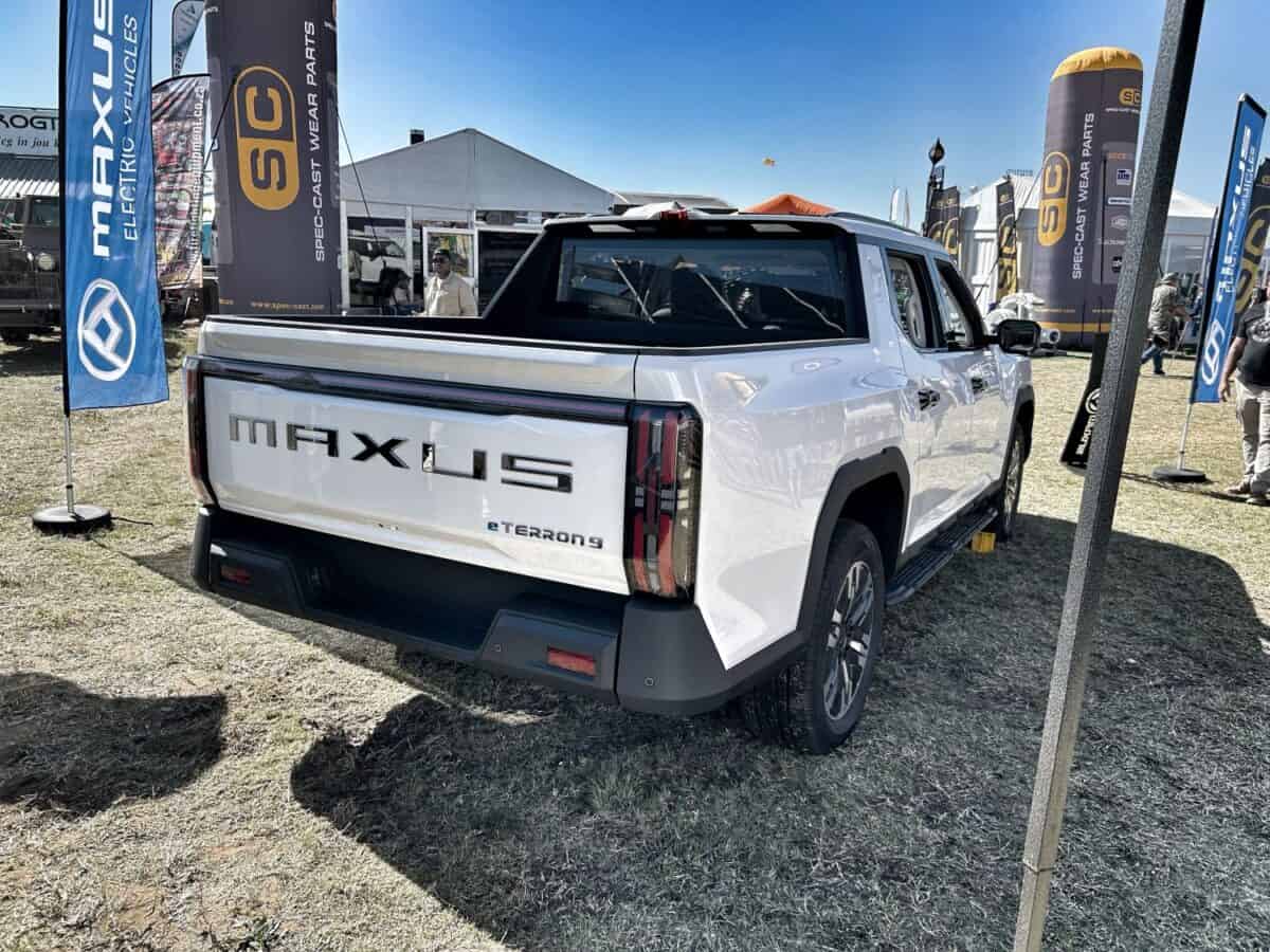 Maxus eTerron 9 electric bakkie makes surprise Nampo showing | The Citizen