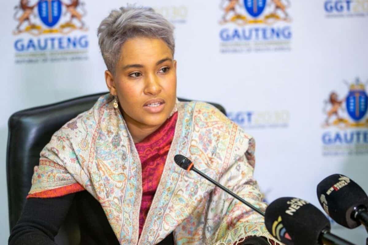 Tasneem Motara appointed acting premier of Gauteng province