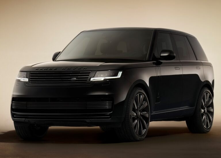 JLR prices new 'full-size' Range Rover SV Black Edition