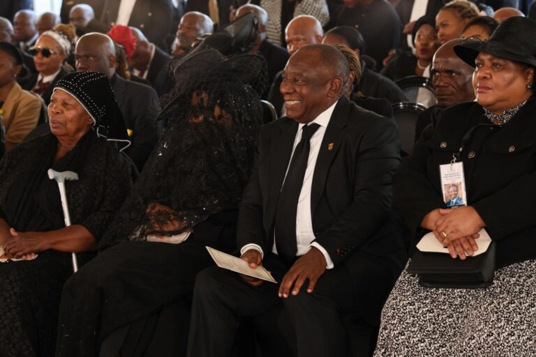 Mabuza funeral: It was his dream to see the ANC united - Ramaphosa ...