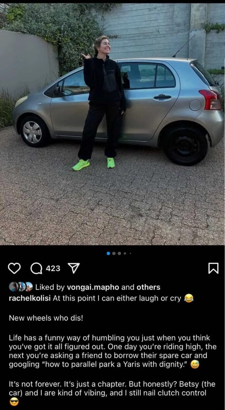 Rachel Kolisi swaps 'humble' Yaris for brand new Jetour X70 Plus | The ...