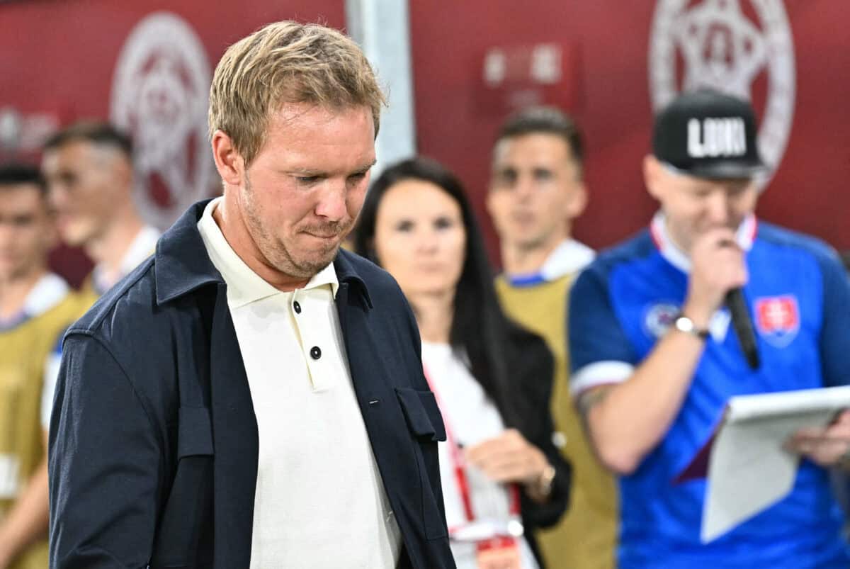 Nagelsmann slams 'lack of emotion' in Germany's loss to Slovakia