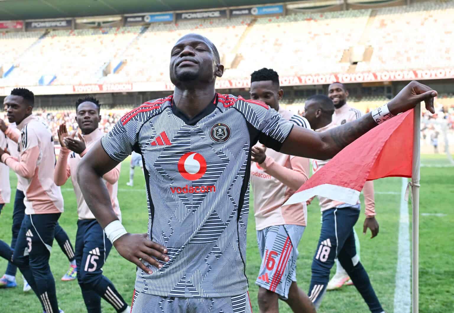 Mabasa nets brace as Pirates rout Lioli in Champions League | The Citizen