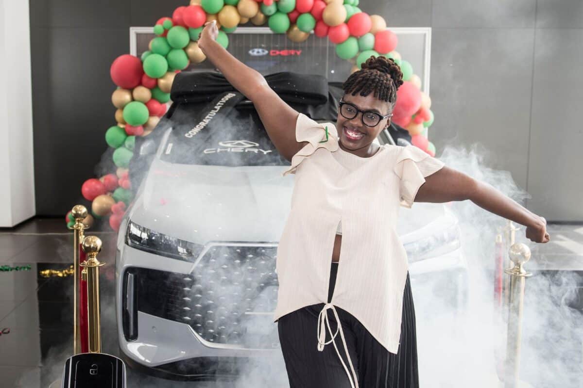 Daveyton woman wins Chery car