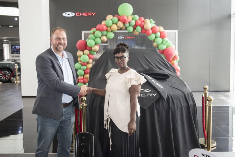 Daveyton woman wins Chery car