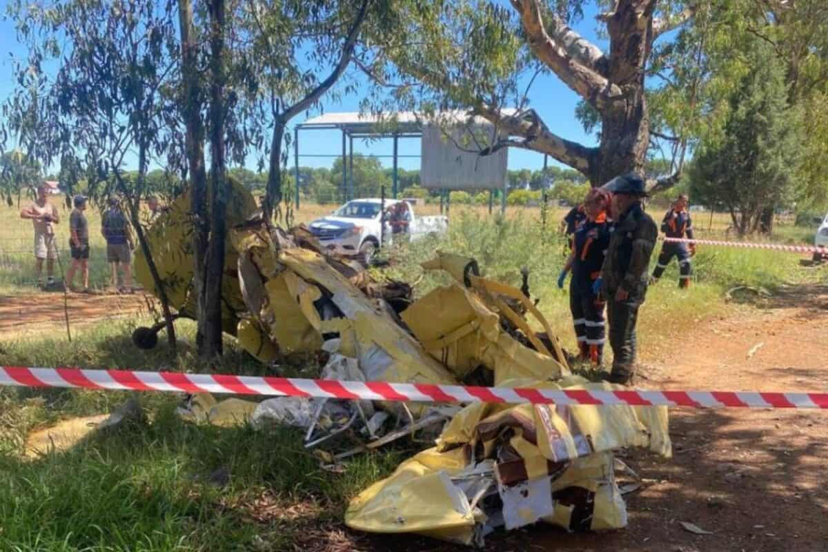 Pilot killed in tragic light aircraft crash in Bloemfontein