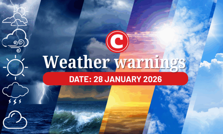 Weather alert: High temperatures, fire danger and heavy rains | The Citizen