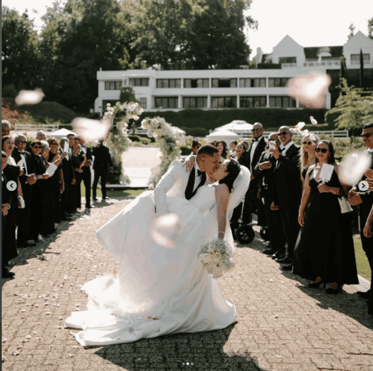Bok star Herschel Jantjies marries in stunning ceremony (PICS)