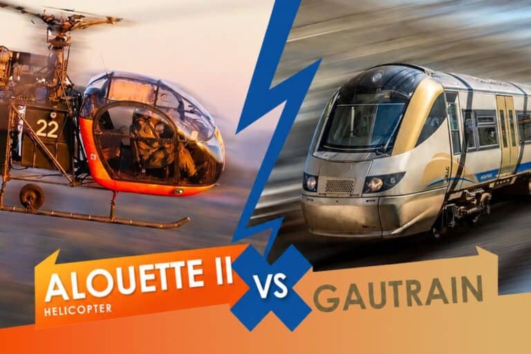 WATCH Did blades beat rails? SAAF Alouette vs Gautrain, this is who won