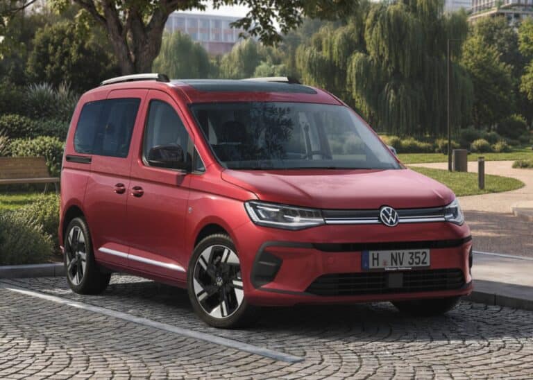 Volkswagen shows facelift Caddy's revised interior for the first time