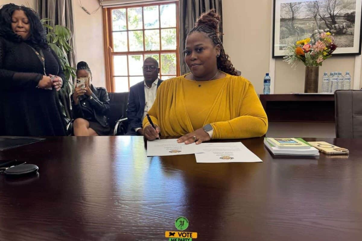 MK party suspends chief whip Mokoena-Zondi with immediate effect amid ...